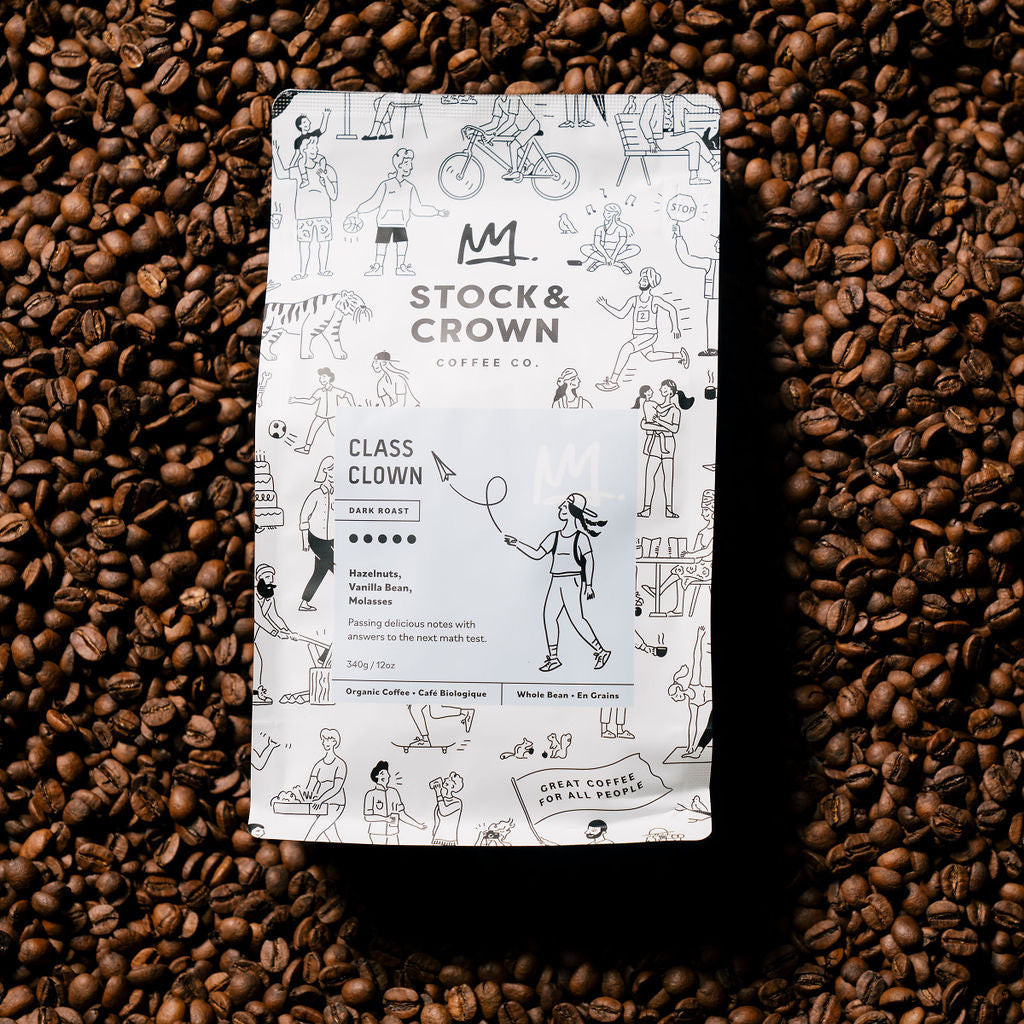 Class Clown Dark Roast – Stock & Crown Coffee
